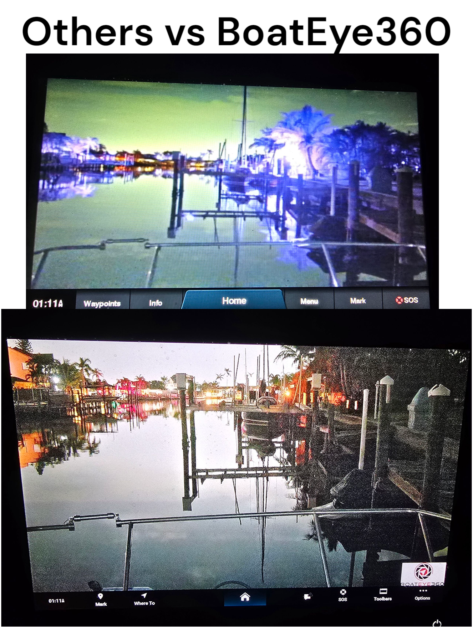 C-1080 Full Color Night Vision Boat Camera - Stainless Steel 316L ...