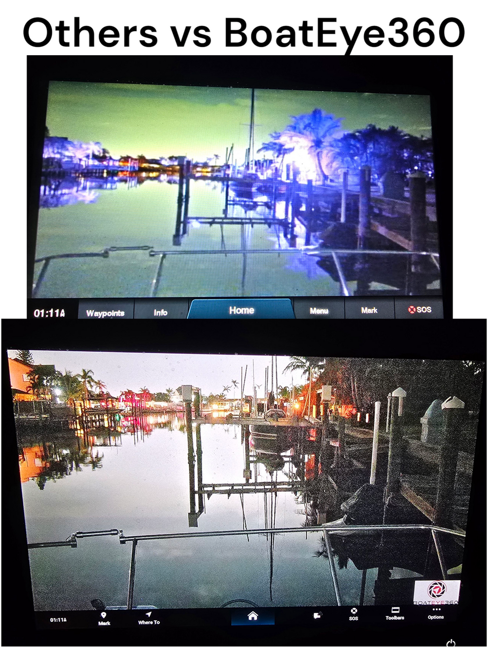 C-1080 Full Color Night Vision Boat Camera - Stainless Steel 316L ...